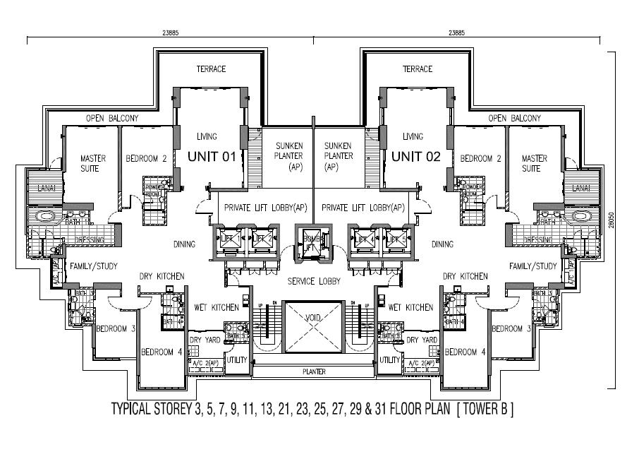 One Tanjong | Floor Plan